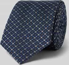 Willen Krawattenfabrik Krawatte aus Seide im Allover-Look (8 cm)