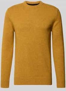 Barbour Pullover aus Woll-Seide-Mix mit Rundhalsausschnitt Modell TISBURY