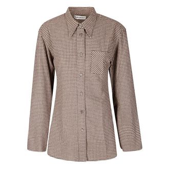 Our Legacy Femme, Blouses et Chemises, Multicolore, Taille: 42 FR Chemise &agrave; carreaux Daisy