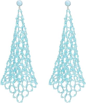 Emporio Armani Femme, Accessoires, Bleu, Taille: ONE Size Earrings