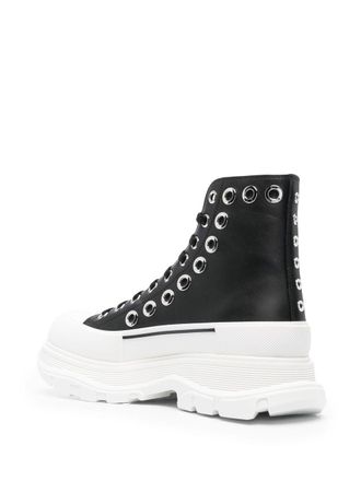 Alexander McQueen Tread Slick Boot - Black