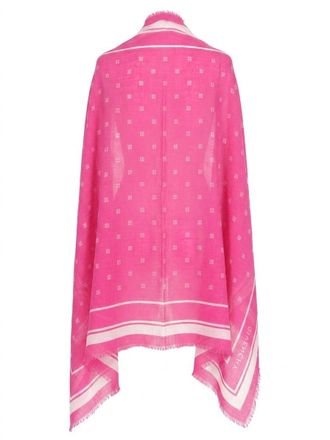 Givenchy Womens Bicolor Cashmere Scarf