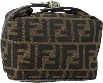 Fendi Sac Vintage en Cuir Pr&eacute;-appartenant - Femme - Pre-owned - Brun - Taille: ONE Size