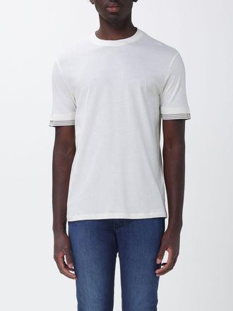 A|X Armani Exchange T-Shirt Homme couleur Jaune Cr&egrave;me