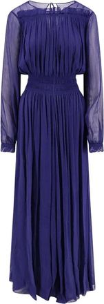 Joseph Olivia Viskose Crinkle Kleid - - Dresses - Damen - Lila - 2XS