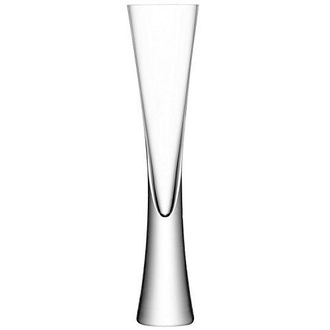 LSA International Moya Clear Champagne Flute Pair 170ml, Pack de 2