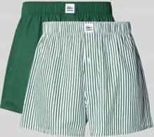 Lacoste Regular Fit Boxershorts aus reiner Baumwolle im 2er-Pack