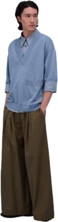 Nathalie Vleeschouwer Homme, Pantalons, Vert, Taille: M Nathalie V Pants