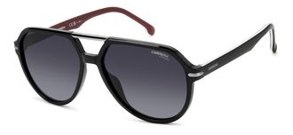 Carrera 315/S BLACK BURGUNDY/DARK GREY SHADED 58/15/145 Herrenbrillen Sonnenbrillen