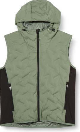 s.Oliver Mens 130.12.202.16.155.2109221 Weste ärmellos, Khaki/Oliv, L