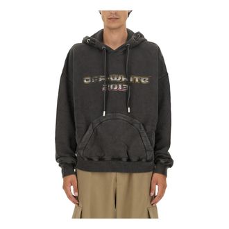 Off-white Digit Bacchus Dbl String Hoo - - Sweatshirts & Hoodies - Herren - Schwarzk - M