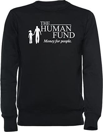 Vendax Vendax The Human Fund - Money for People Unisexe Sweat-Shirt Noir