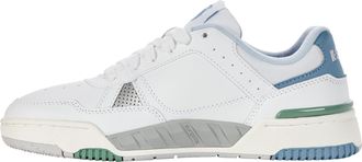 K-Swiss Damen Match Sneaker, White/Ashleigh Blue/Beryl Green, 43 EU