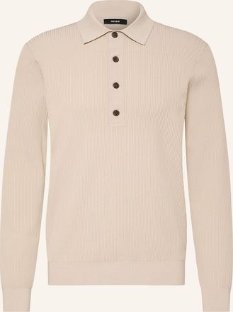 Reiss Reiss Strick-Poloshirt grau
