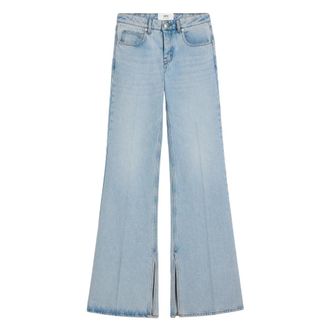 Ami Blaue Flared-leg Casual Jeans - - Jeans - Damen - Blau - W30