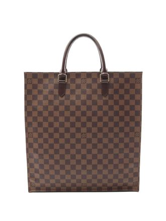 Louis Vuitton sac cabas Sac Plat (2006) - Marron