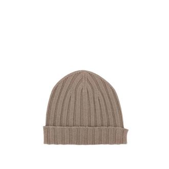 FILIPPO DE LAURENTIIS Coste Merino E.Fine Hat - - Accessories - Herren - Beige - ONE SIZE