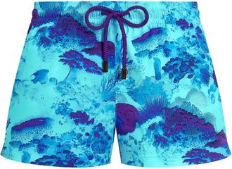 Vilebrequin Femme, Maillots de bain, Bleu, Taille: 44 FR Stretch Swim Shorts Coral Reef