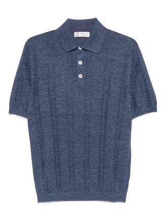 Brunello Cucinelli Polo - Denim