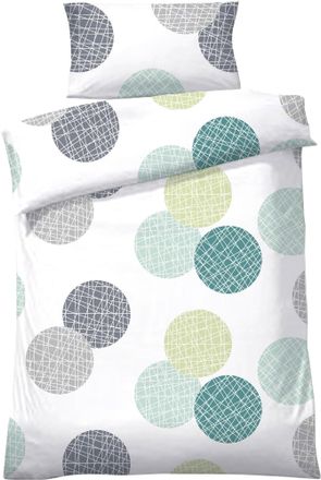 Dyckhoff Bettw&auml;sche Weichfrottier Mint-gr&uuml;n Gr&ouml;&szlig;e 1x 135x200 cm + 1x 40x80 cm