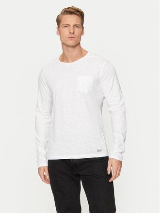 Blend Longsleeve Nicolai 20703060 Weiß Regular Fit