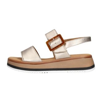 Gabor Goldene Ledersandalen Stilvoll - - Shoes - Damen - Gelb - 39 EU