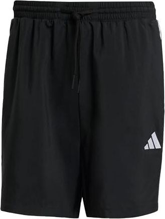 adidas Mens Short Essentials 3 Bandes Chelsea, Black/White, 3XL