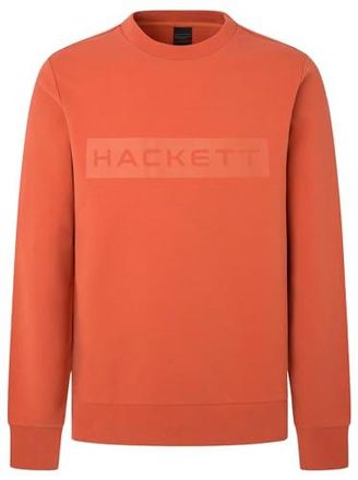 Hackett Essential SP Crew Maillot de survêtement, Orange (Orange), M Homme