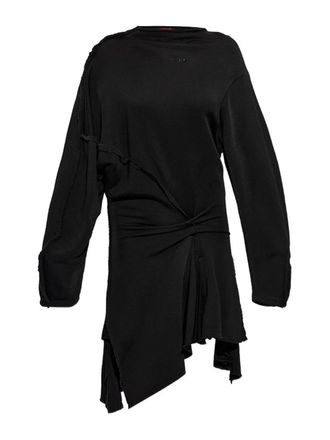 Diesel Knielanges Kleid - Schwarz