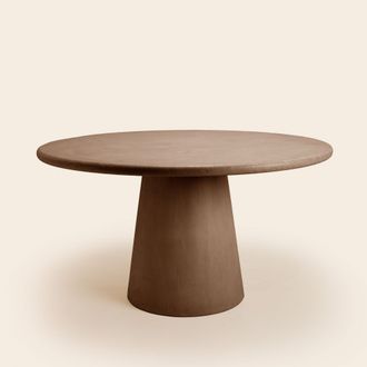 Madura Table &Agrave; Manger Eliz Terre brune - MARRON