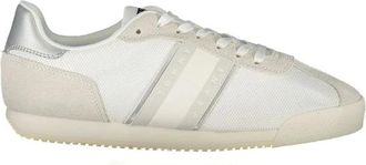 Tommy Hilfiger Femme, Chaussures, Blanc, Taille: 39 EU Baskets Femme en Polyester Blanc