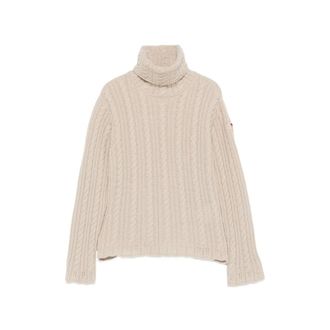 Moncler Cable-knit Roll-neck Sweater
