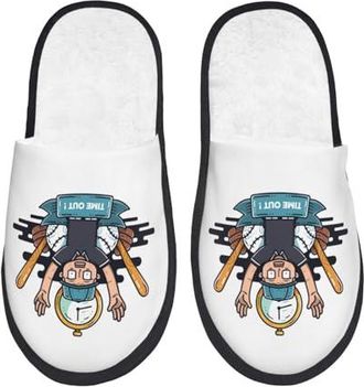 Generic Pantoufles Proc&egrave;s Chausson Respirantes Hiver Chaussons Pour Homme Femme Chambre L