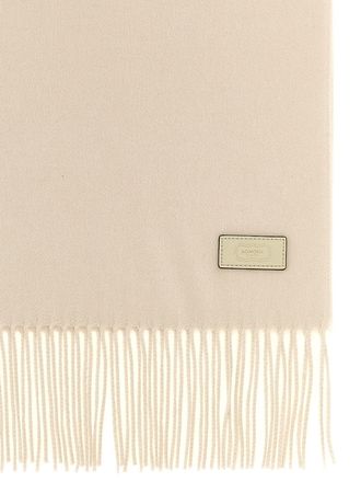 Agnona Silk and Cashmere Scarf - Beige
