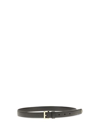 Prada Womens Saffiano Leather Belt Nero Calf Bos Taurus E Braces
