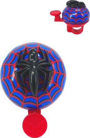Volare Spiderman Fahrradklingel Kinder 3D | Disney Marvel Spider-Man Klingel Fahrrad | Outdoor Spielzeug | Geschenke Jungen | Fahrradzubeh&ouml;r