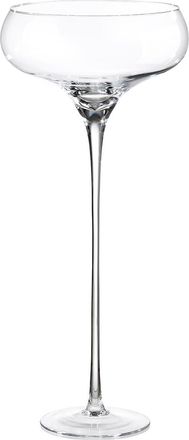 Gilde Glasschale - klar - Höhe 70 cm x Ø 32 cm - Dekoschale