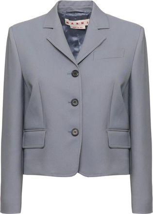 Marni Damen, Jacken, Blau, XSGr&ouml;&szlig;e