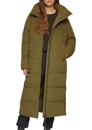 QS by s.Oliver Damen 2149949 Steppmantel, Grün 7864, L