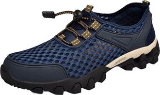 Generico Chaussures de course &agrave; pied d&eacute;contract&eacute;es pour homme - Tennis asphalte - Chaussures de sport - Fitness - Gym - Respirantes - S&eacute;curit&eacute; athl&eacute;tique - Tre