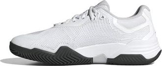 adidas Homme Solematch Control 2 Tennis Shoes Chaussures, FTWR White/Black Blue met./Silver met, 44 2/3 EU