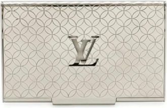 Louis Vuitton unisex, Pre-owned, Gris, Taille: ONE Size Portefeuille en m&eacute;tal doccasion