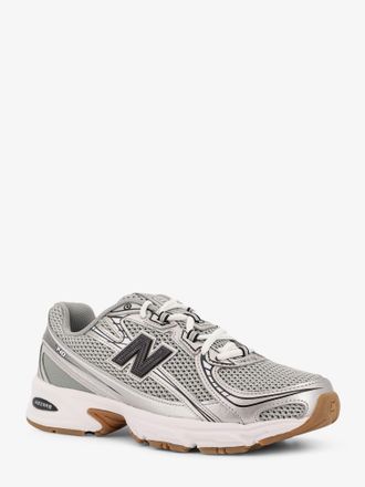 New Balance Mens Sneakers 740 Mesh Grey Leather Mesh-Leather Trainers Mesh/leather