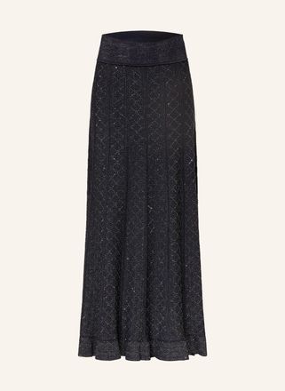 Sandro Sandro Rock Mit Glitzergarn Und Schmucksteinen blau