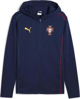 Puma Portugal CasuaHooded Kapuzenjacke blau, M Herren