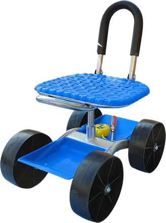 Generic Garten Hocker mit R&auml;dern - Mobile Gartensitz, Ergonomische Rollenhocker | Garten Arbeitsauto mit R&auml;dern, Gartenbank f&uuml;r Senioren, Outdoor-Paletten mit