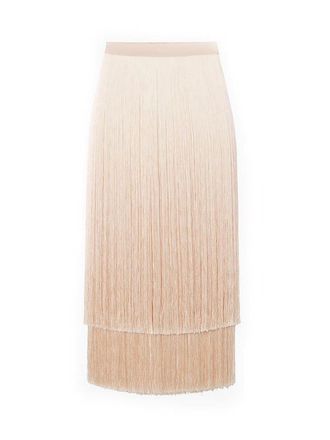 Elisabetta Franchi Jupe Midi - Beige