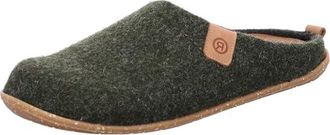 Rohde Pantoufles pour Hommes Rivoli-H 6925, Pointure:41 EU, La Couleur:Vert