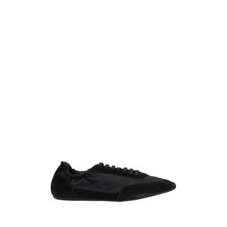 Prada Logoed Sneakers mit Wildleder-Details - - Shoes - Herren - Schwarzk - 40 EU