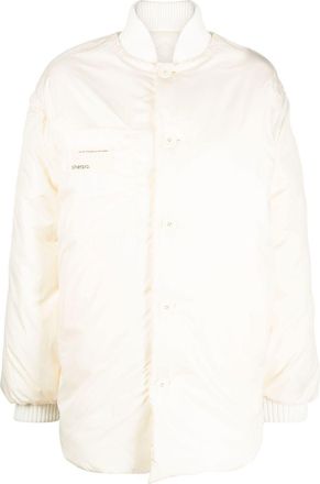 Sherpa Wendbare Steppjacke - Weiß